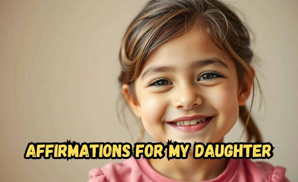 Positive Affirmations for My Daughter: Loving Words That Shape ...